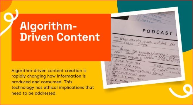 The Ethical Implications of the Algorithm Driven Content Creation ...