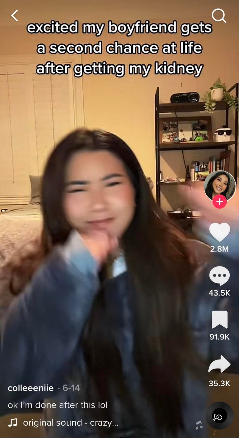 Colleen Le donates kidney to boyfriends and gets cheated on – SocialWick